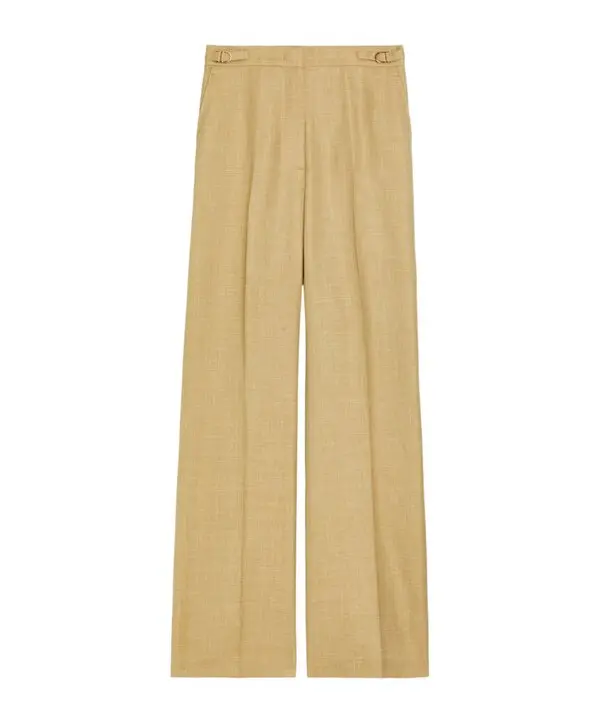 Gabriela Hearst Solid-color Straight-leg Trousers