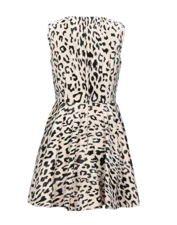 Dolce & Gabbana Sleeveless Leopard Print Dress