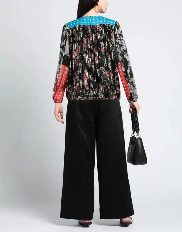 Dolce & Gabbana Multicolor Patterned Long Sleeve Top