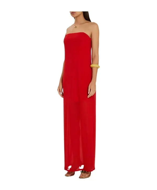 Staud Sleeveless Mesh Dress