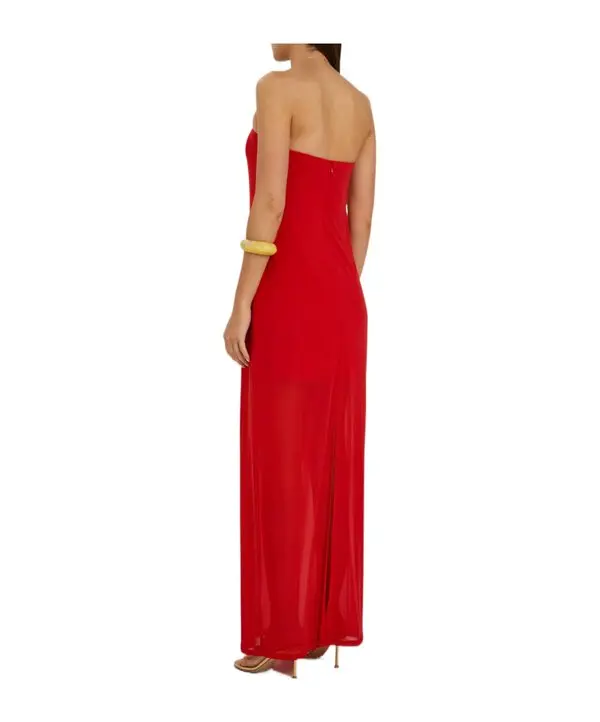 Staud Sleeveless Mesh Dress