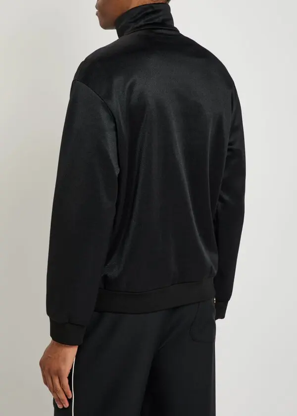 Valentino Garavani Jersey Track Jacket With Contrasting Panels