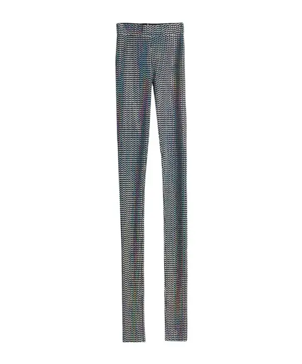 Dolce & Gabbana Two-tone Knitted Leggings
