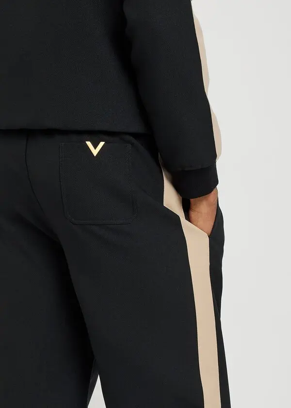 Valentino Garavani Jersey-twill Track Pants