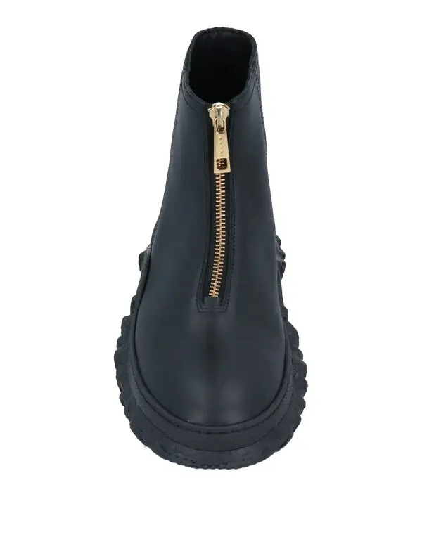Marni Leather Zip Up Chunky Boots