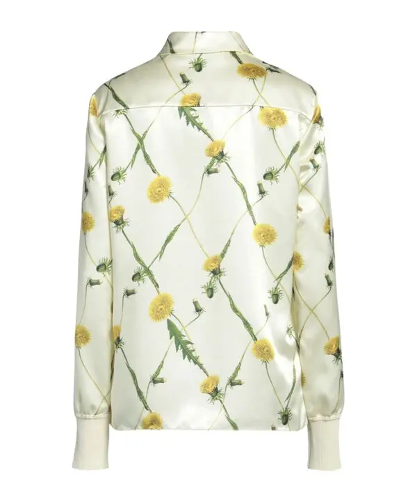 Burberry Floral Print Long Sleeve Shirt