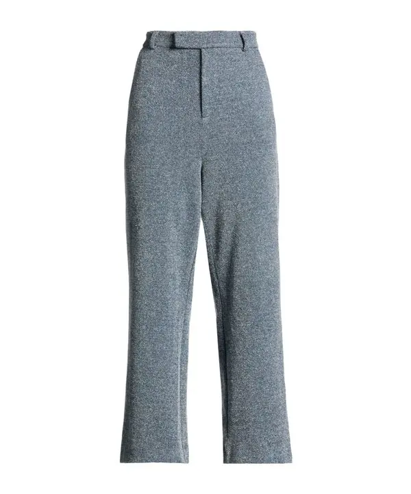 GANNI Loose Two-tone Tweed Trousers