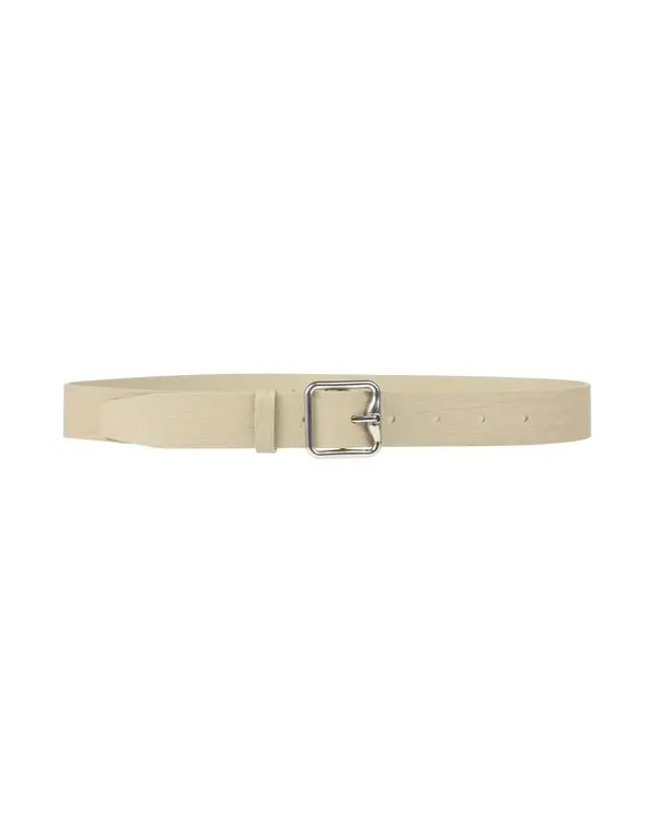 Burberry Leather Belt With Buckle Fastening