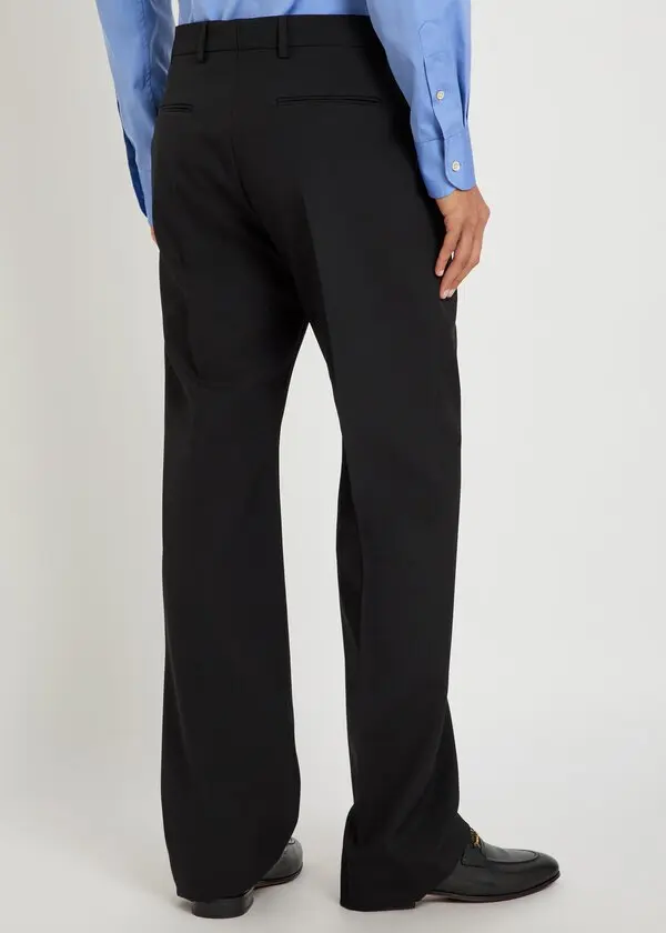 Valentino Garavani Straight-leg Wool Trousers