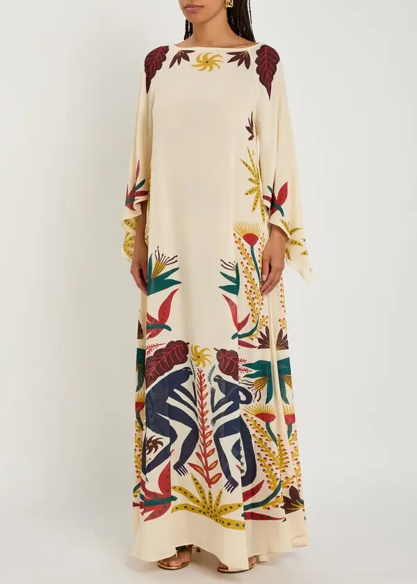 Etro Printed Chiffon Tunic Dress