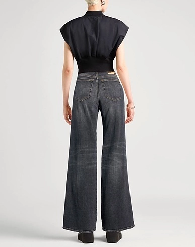 DIESEL® D-akemi Wide-leg Jeans - Black