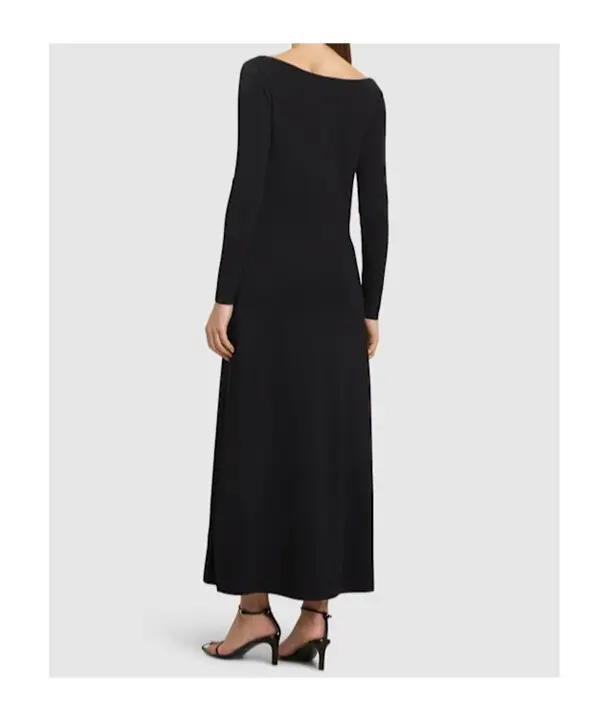 RÓHE Off-the-shoulder Ribbed Knit Dress