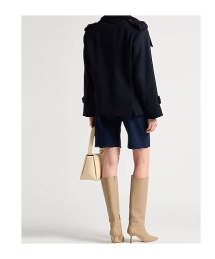 Max Mara Double-breasted Short Coat