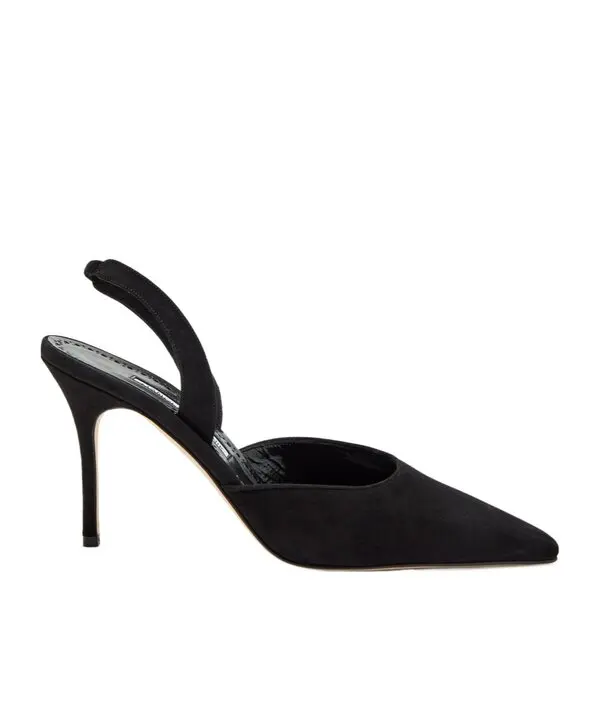 Manolo Blahnik Pointed-toe High Heels - Black