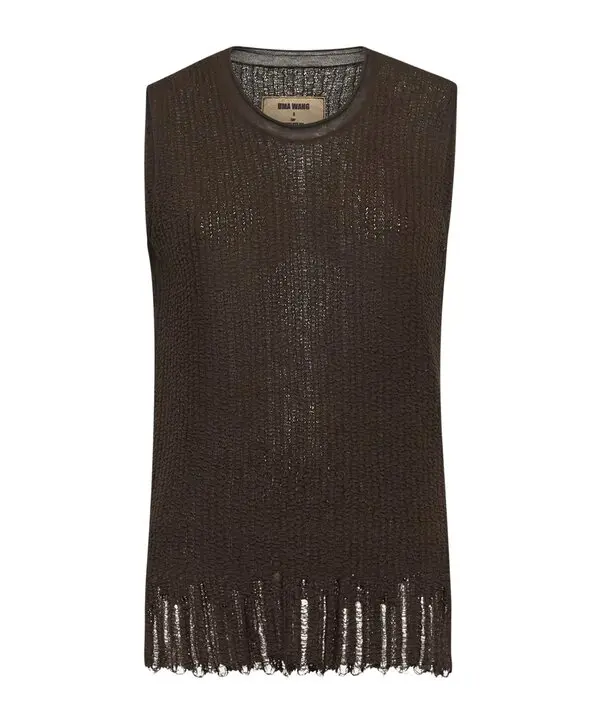 UMA WANG Knitted Sleeveless Vest