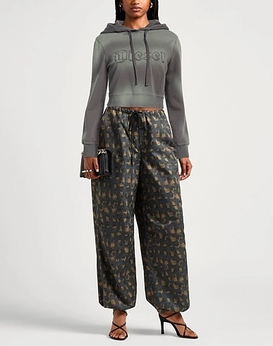 DIESEL® Tie-dyed Cropped Hoodie