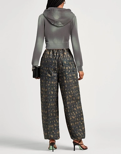DIESEL® Tie-dyed Cropped Hoodie