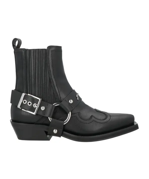 GANNI Cowboy Ankle Boots