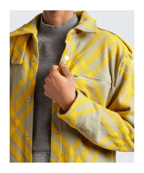 Burberry Plaid Long-sleeve Shirt