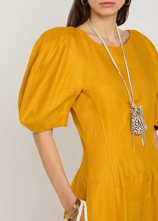 Gabriela Hearst Linen Maxi Dress