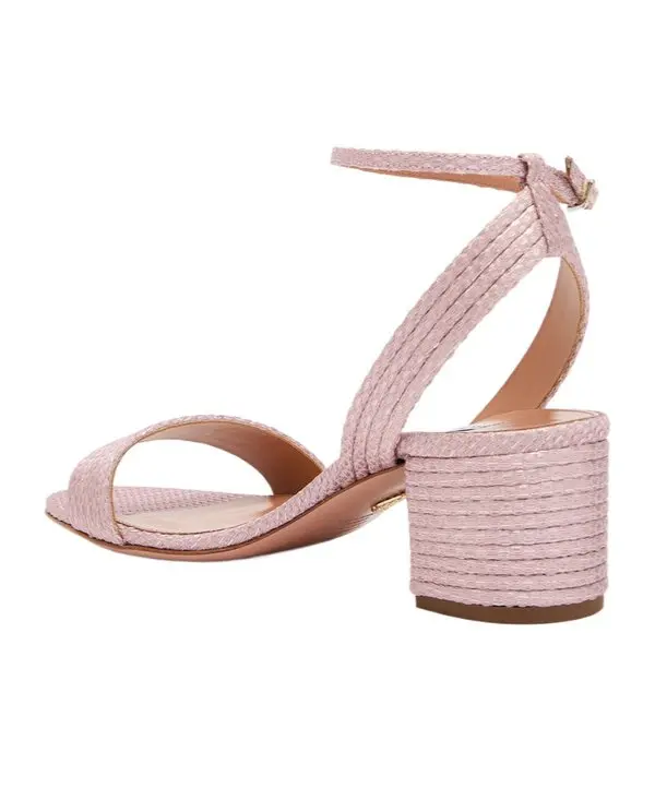 AQUAZZURA Woven Sandals