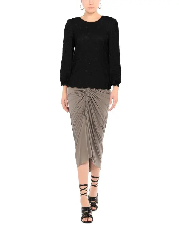 Dolce & Gabbana Lace Crew Neck Long Sleeve Top
