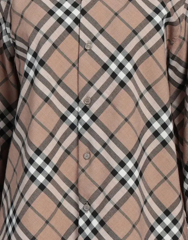 Burberry Long Sleeve Checked Shirt