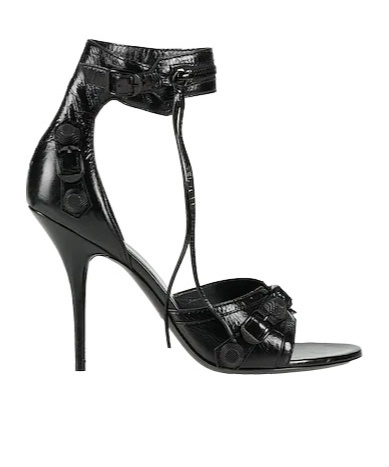 Balenciaga Open-toe Sandals With Buckled Ankle Straps