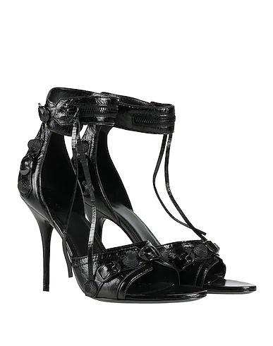 Balenciaga Open-toe Sandals With Buckled Ankle Straps