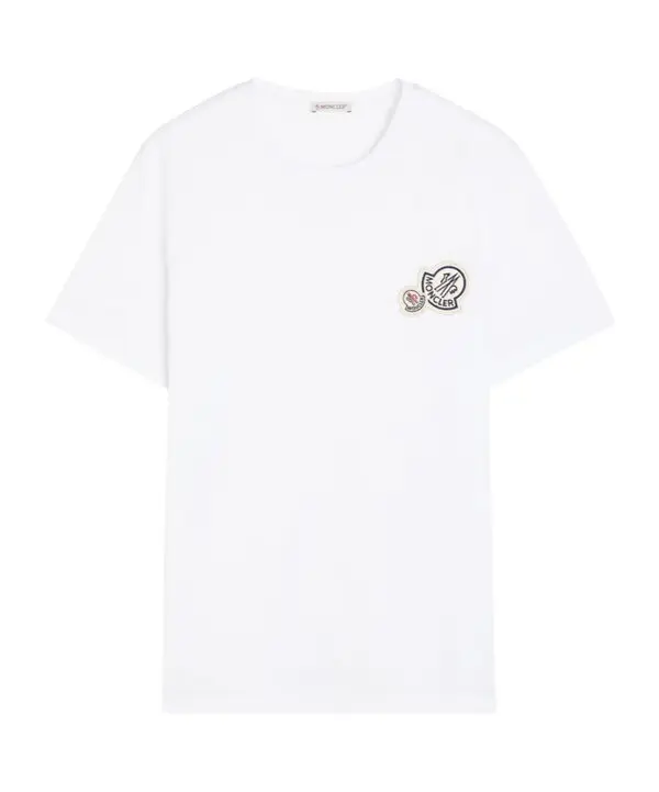 Moncler Cotton Crew Neck T-shirt
