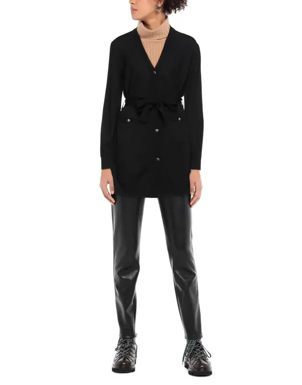 Dolce & Gabbana V-neck Long-sleeve Knit Belted Cardigan