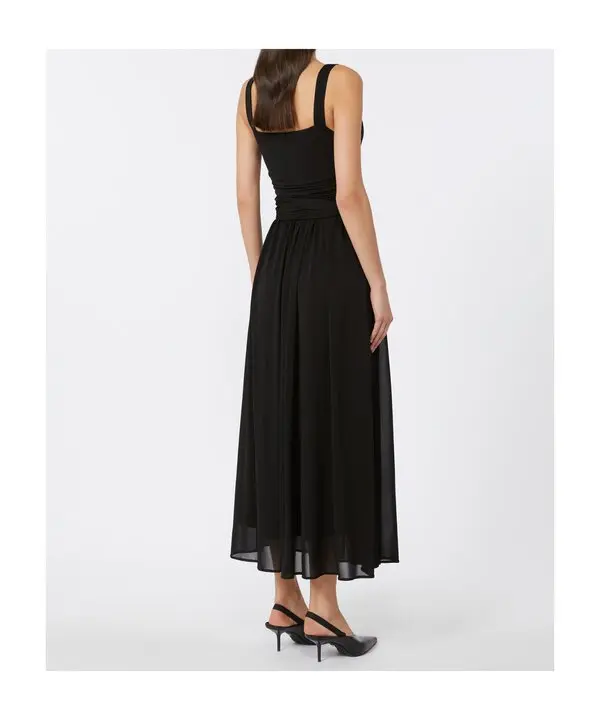 Max Mara Long Viscose Jersey Dress