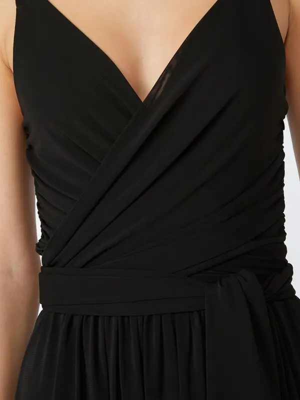 Max Mara Long Viscose Jersey Dress
