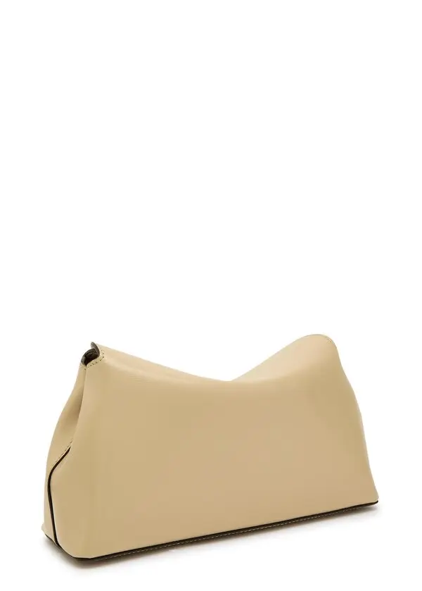 TOTEME Flip-top Leather Bag - Nude