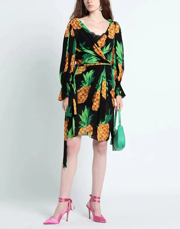 Dolce & Gabbana Floral-print Wrap Dress
