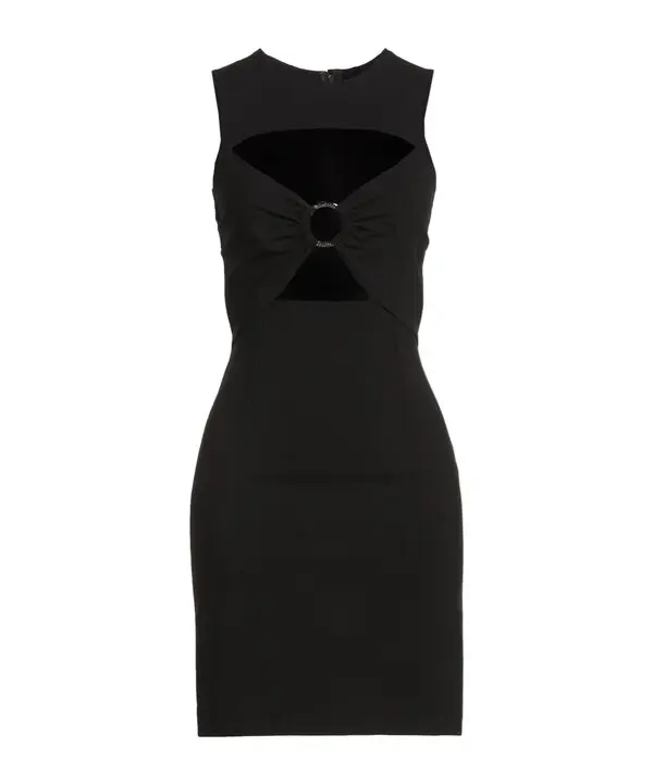 Dolce & Gabbana Sleeveless Stretch Dress With Appliqués