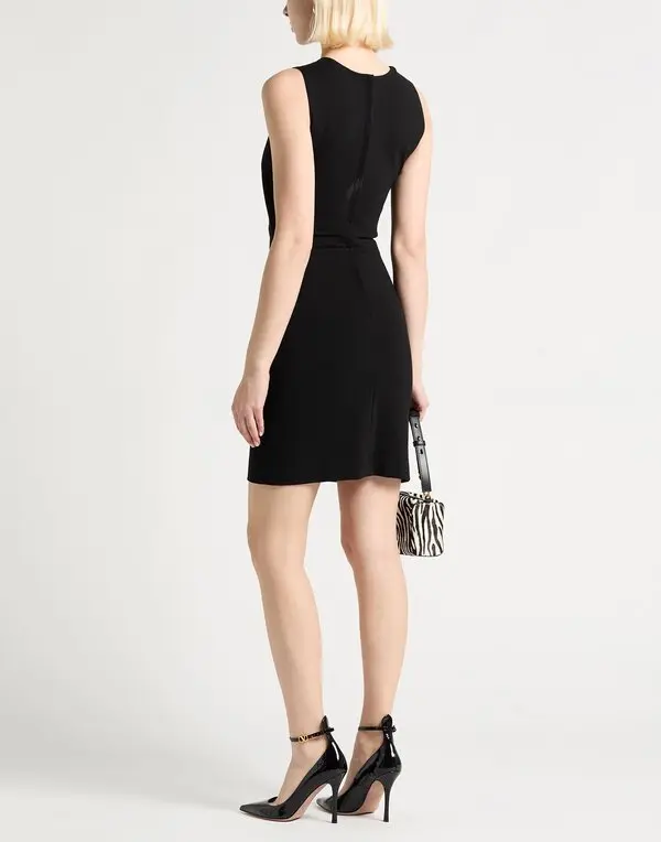 Dolce & Gabbana Sleeveless Stretch Dress With Appliqués