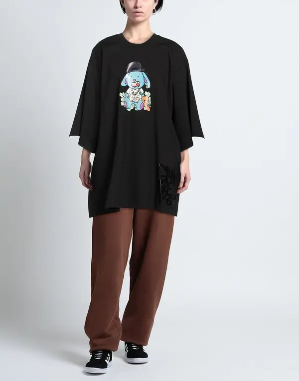 Dolce & Gabbana Loose Solid Color Printed T-shirt