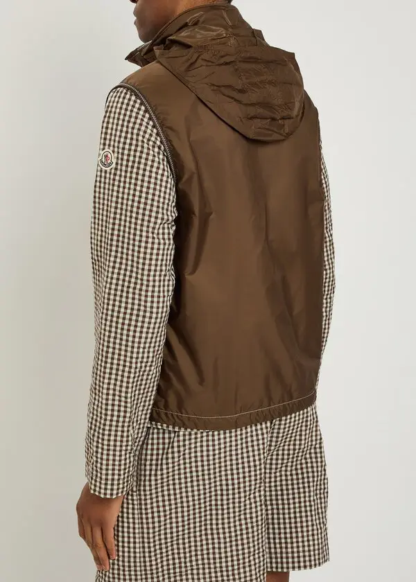 Moncler Ansiei Hooded Nylon Gilet