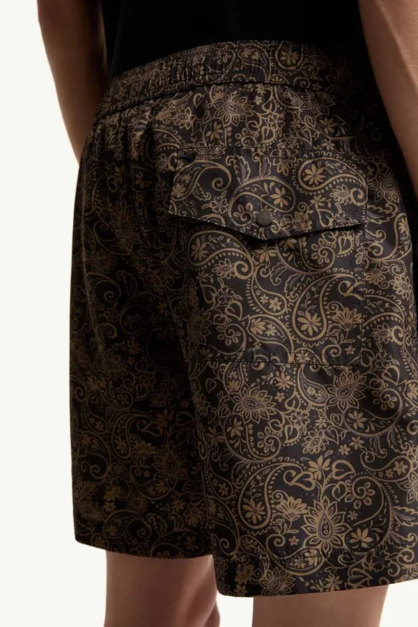 Moncler Paisley Print Swim Shorts