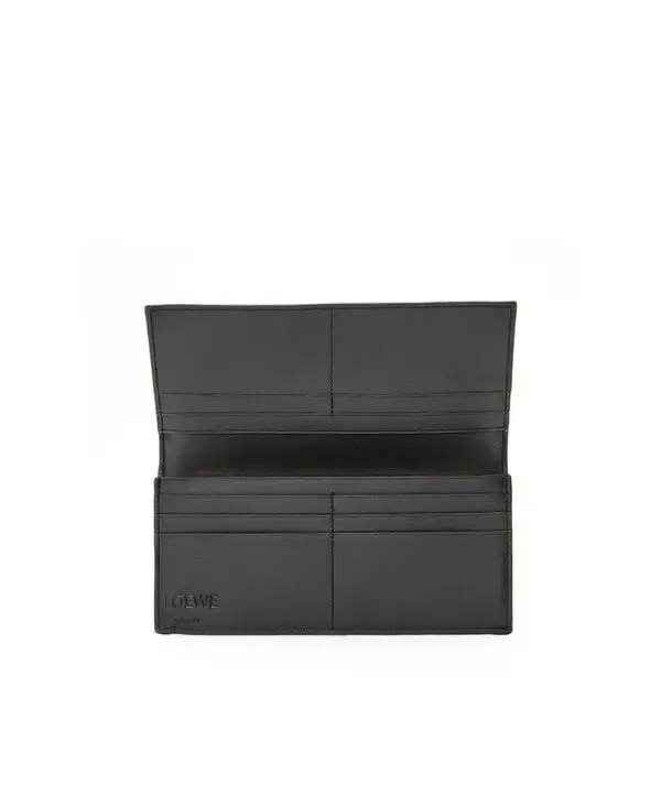 Loewe Long Horizontal Wallet In Soft Grained Calfskin
