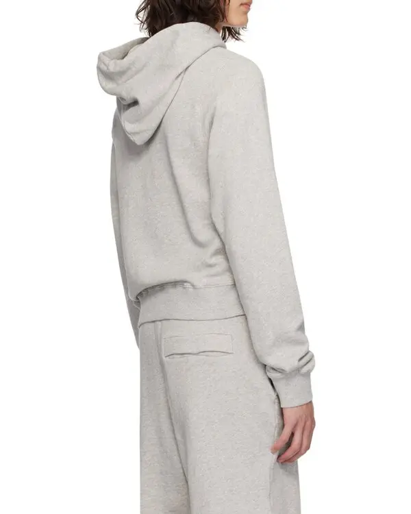 Martine Rose Logo-appliqué Cotton Hoodie
