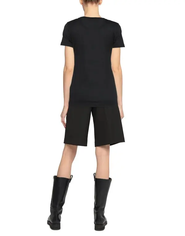 Dolce & Gabbana Solid Crew Neck Short Sleeve T-shirt
