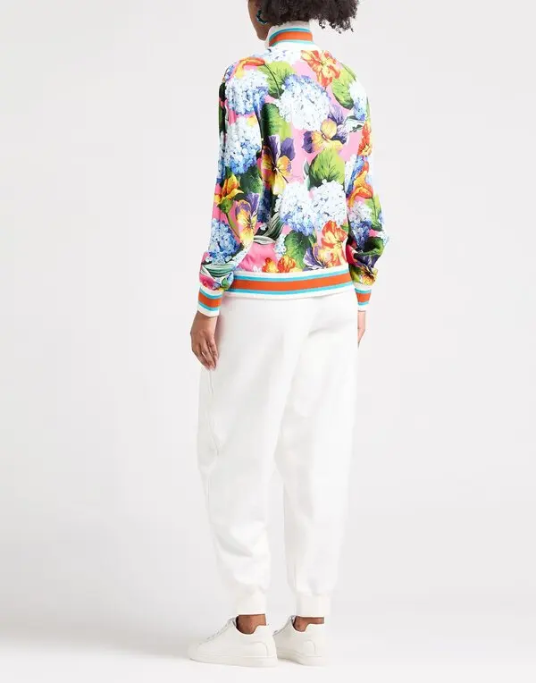 Dolce & Gabbana Floral Print Casual Jacket