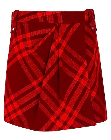 Burberry Plaid Midi Skirt