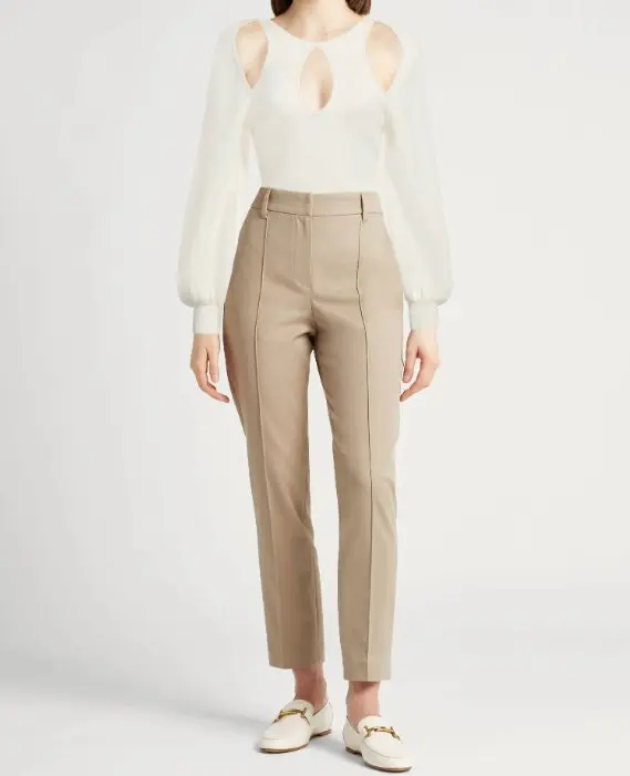 Chloé Openwork Knitwear Sweater - White