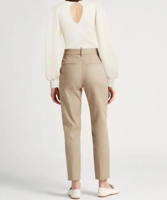 Chloé Openwork Knitwear Sweater - White