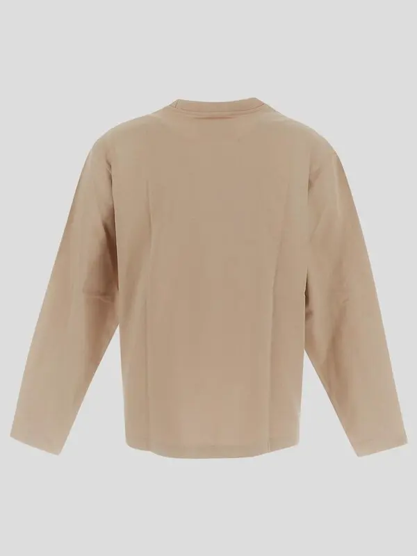 JIL SANDER Logo Long-sleeved T-shirt - Nude