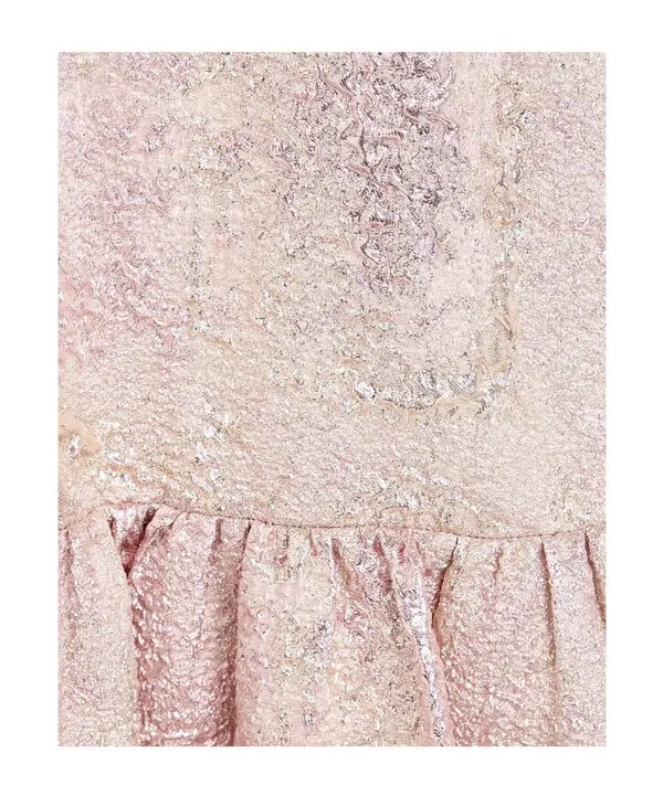 Dolce & Gabbana Flared Mini Dress With 3/4 Sleeves