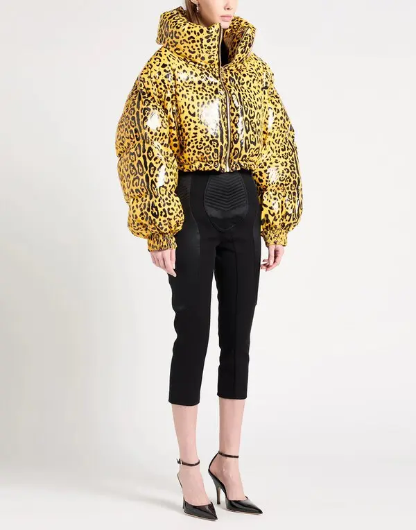 Dolce & Gabbana Leopard Print Down Jacket